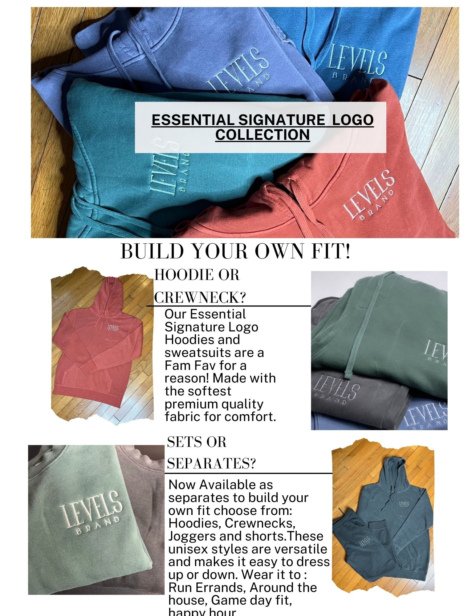 Essential Signature Logo Collection – Levels Brand